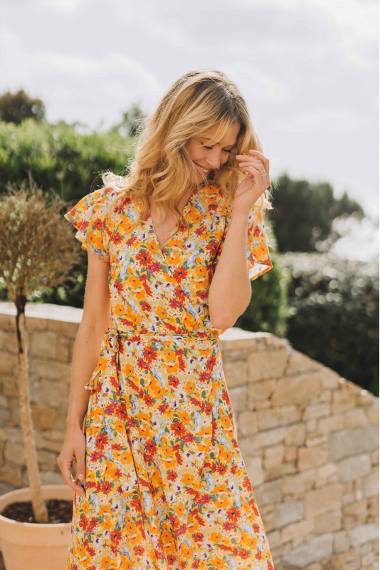 AMALIA SUMMER FLOWER DRESS